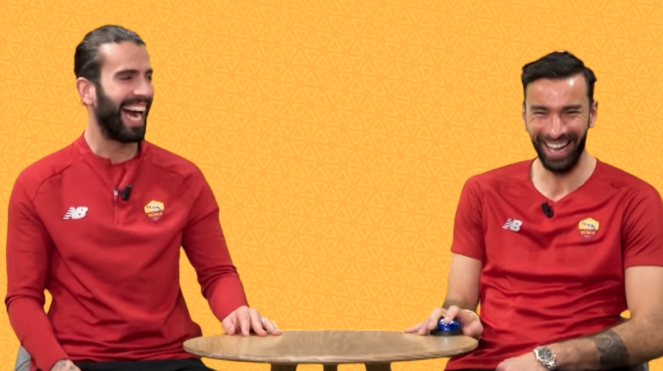 Watch: Guess The Teammate with Sergio & Rui! - AS Roma