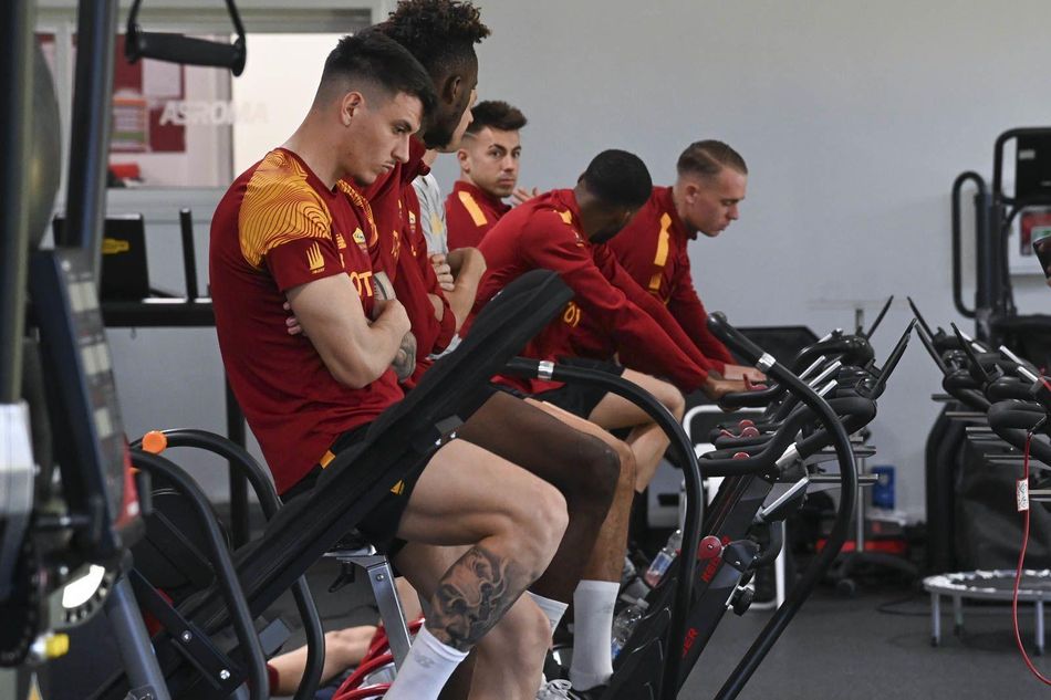 Gallery: Monday morning training - AS Roma