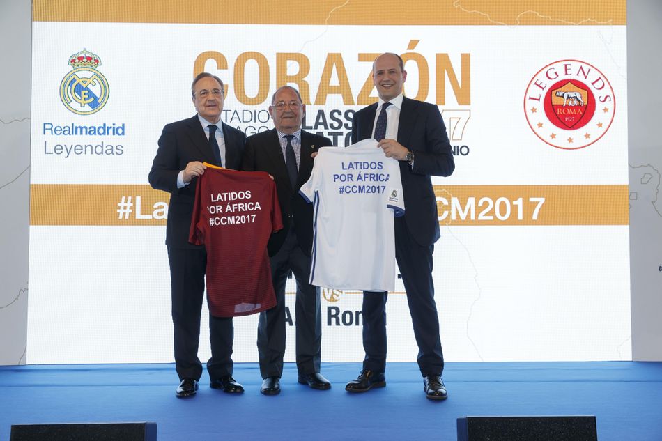 Roma legends to face Real Madrid in charity match at Bernabeu - AS Roma