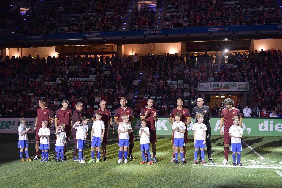 Roma Legends in action in Berlin - AS Roma