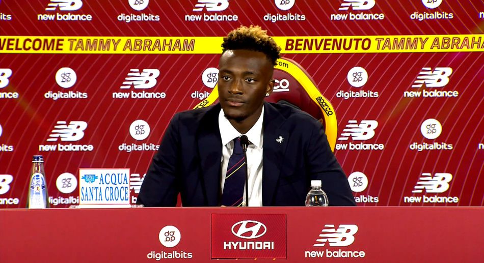 Watch: Abraham's first press conference! - AS Roma