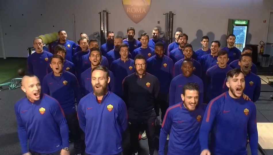 “Forza forza Roma alé…”: i calciatori giallorossi come la Curva Sud ...