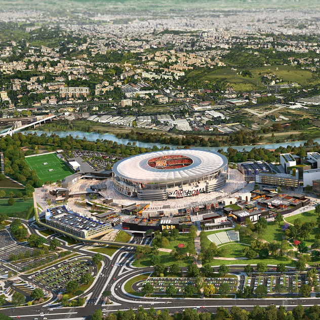 New photos: What AS Roma’s new stadium will look like