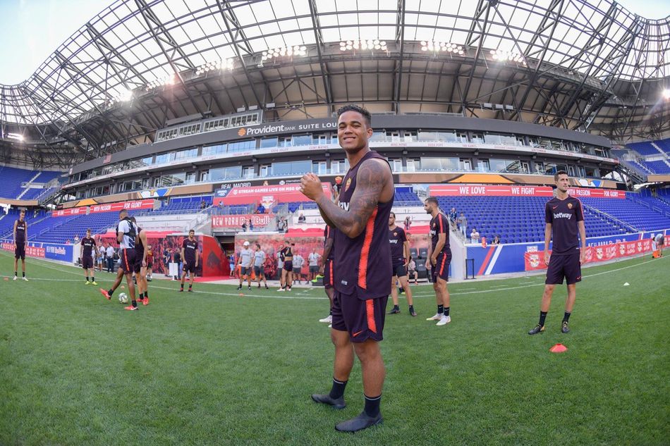 Gallery: Training at the Red Bull Arena - AS Roma