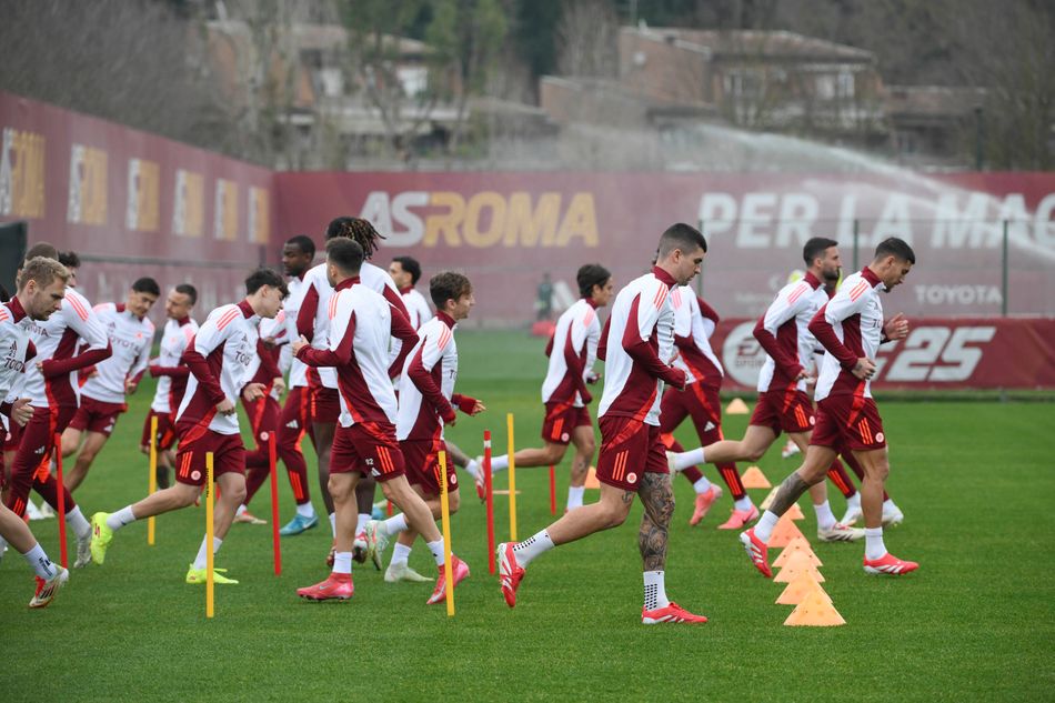 Gallery: l'allenamento di mercoledì - AS Roma