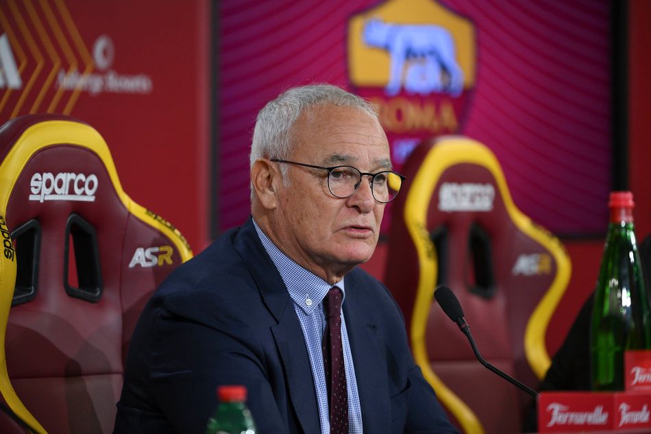 Claudio Ranieri's official unveiling - AS Roma