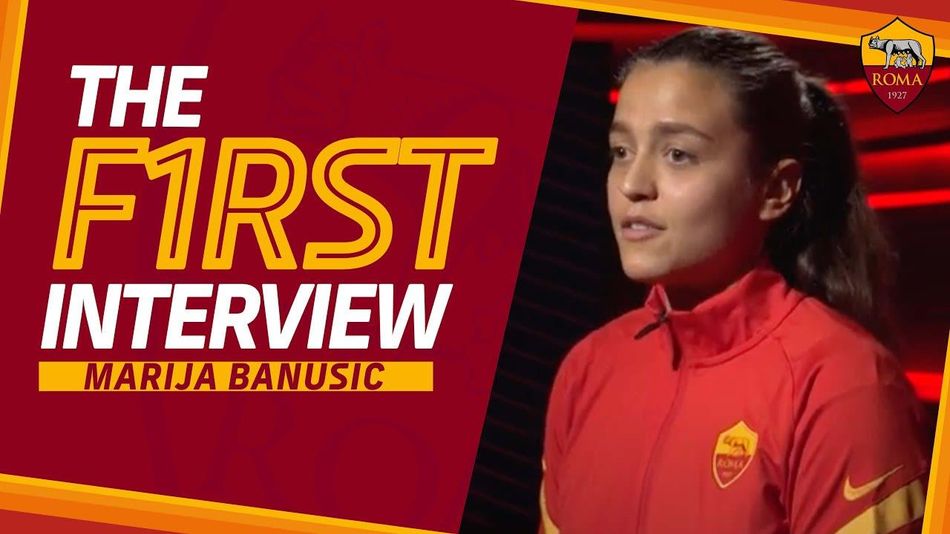 Watch: Banusic's first interview - AS Roma