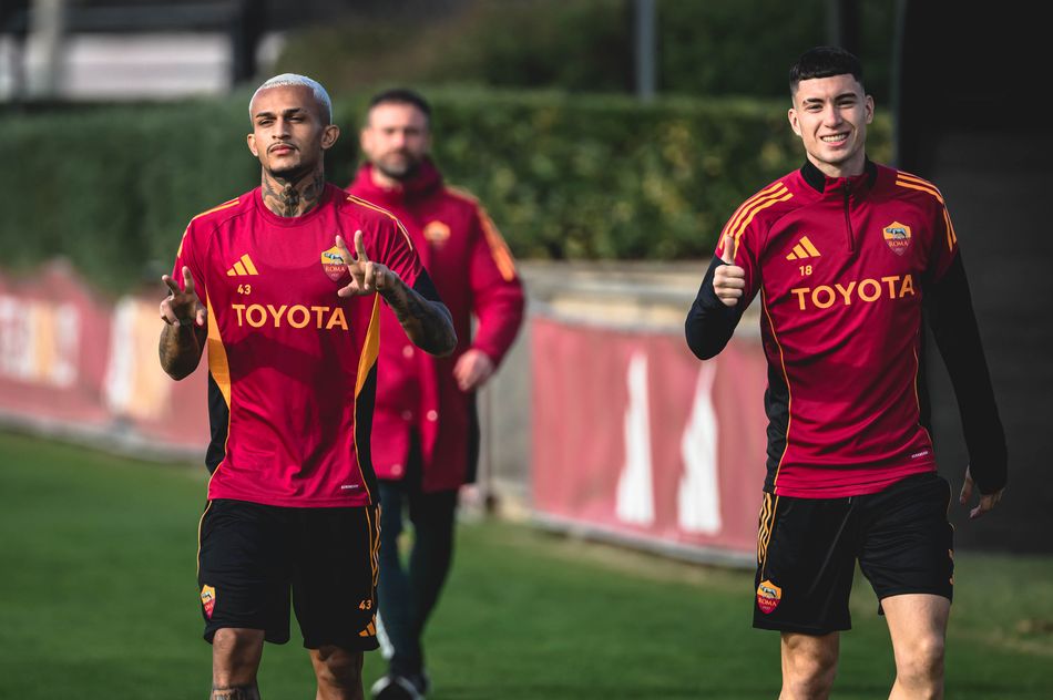 Gallery: Thursday's training - AS Roma