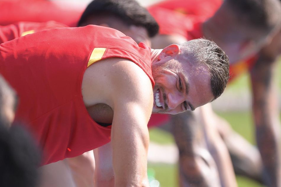 Gallery: First training session of the week - AS Roma