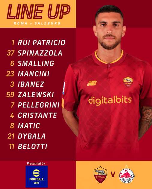 Team news: Dybala back in the starting XI - AS Roma