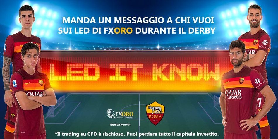 Parte 'Led it know', la nuova iniziativa di FXORO in vista di Roma ...