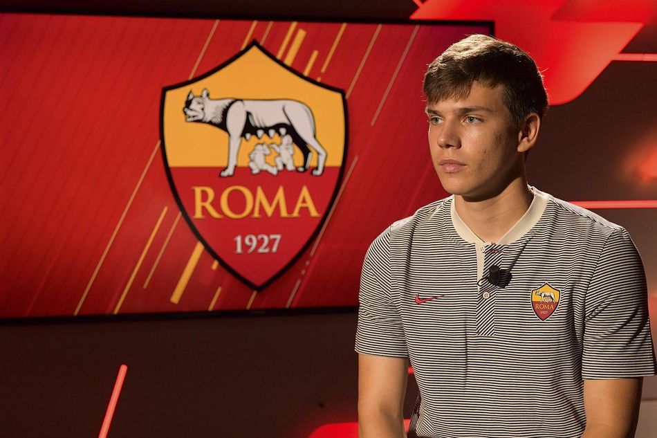 Ante Coric's first interview as a Roma player - AS Roma