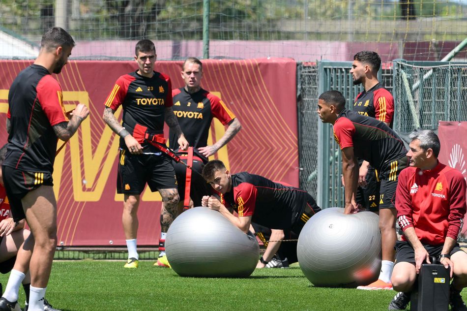 Gallery: Monday training at Trigoria - AS Roma