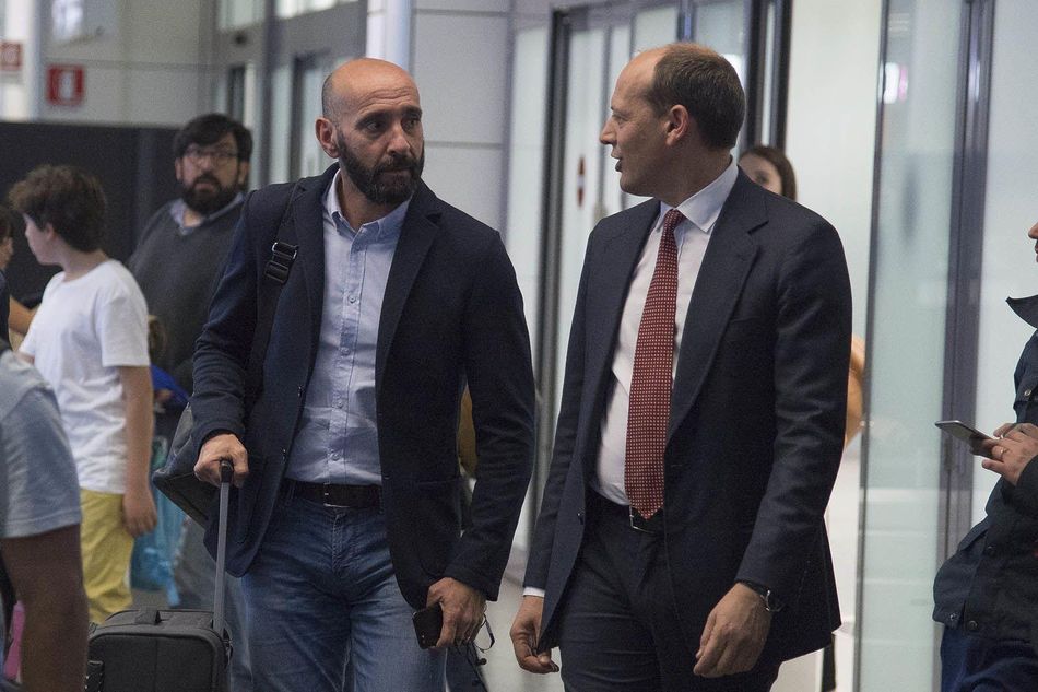 Gallery: Monchi arrives in Rome - AS Roma