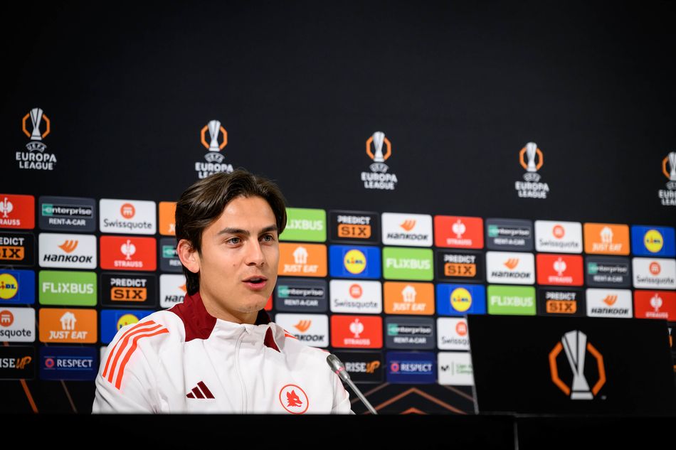 Dybala media conference before Athletic v Roma - AS Roma