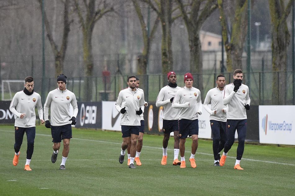 Gallery: Training at Trigoria after returning from Ukraine - AS Roma