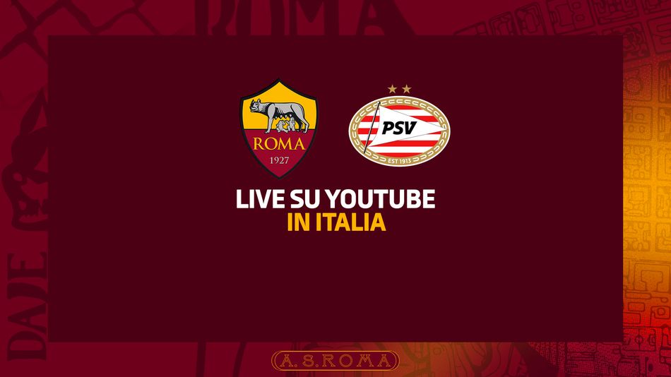 AMOS Women's French Cup, Roma-PSV in diretta su YouTube in Italia - AS Roma