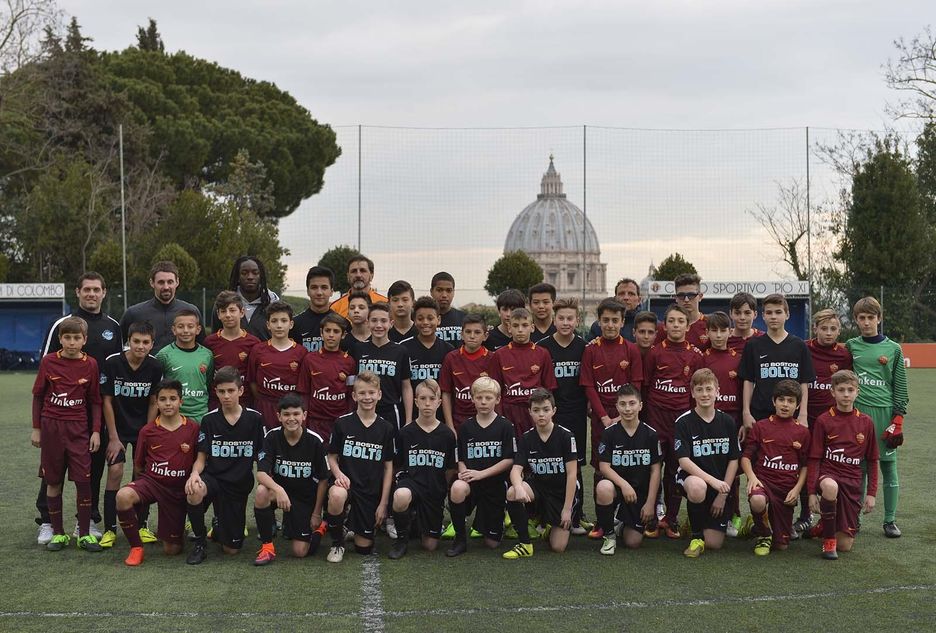 Gallery: Roma youth team host USA academy side Boston Bolts - AS Roma
