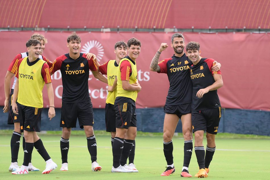 Gallery: First session of the week - AS Roma