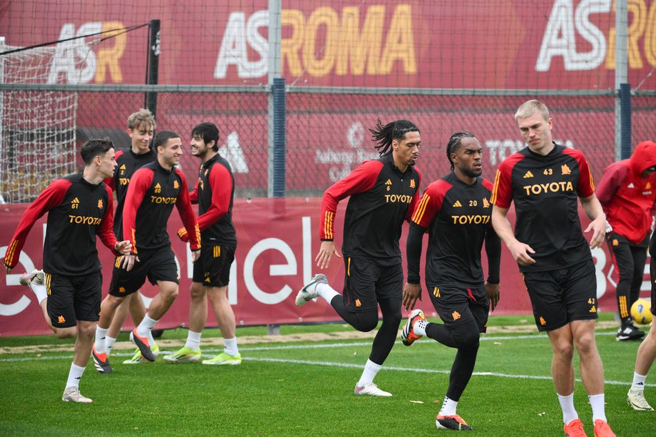 Gallery: Friday session after Feyenoord - AS Roma