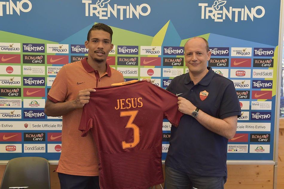 Juan Jesus meets the press for the first time - AS Roma
