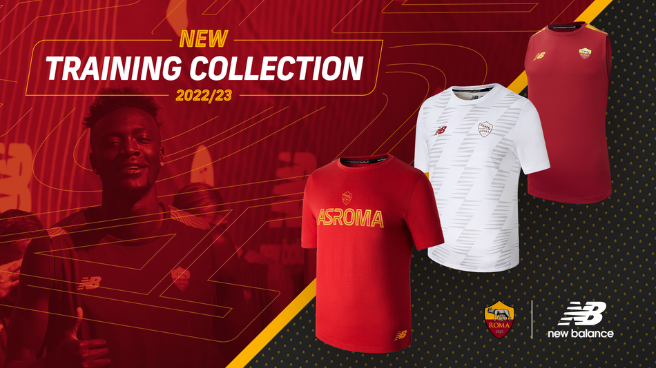 Explore the latest New Balance Training Collection! - AS Roma