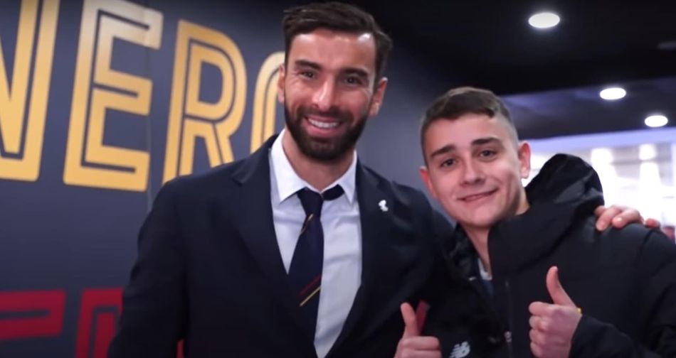 Watch: Romolo makes Giorgio's dream come true! - AS Roma