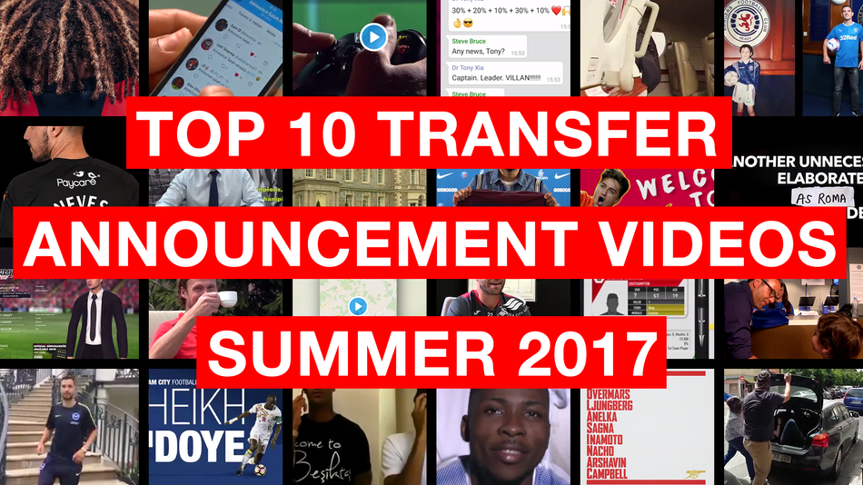 Revealed: The 10 best transfer announcement videos of the summer - AS Roma