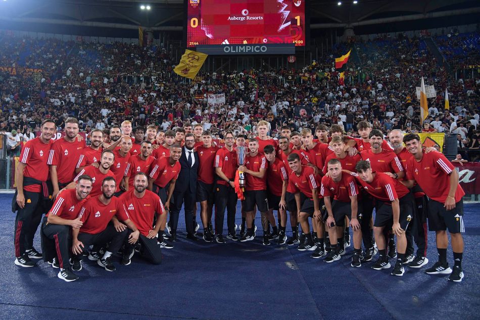 Gallery: Primavera's lap of honour after Supercoppa win - AS Roma