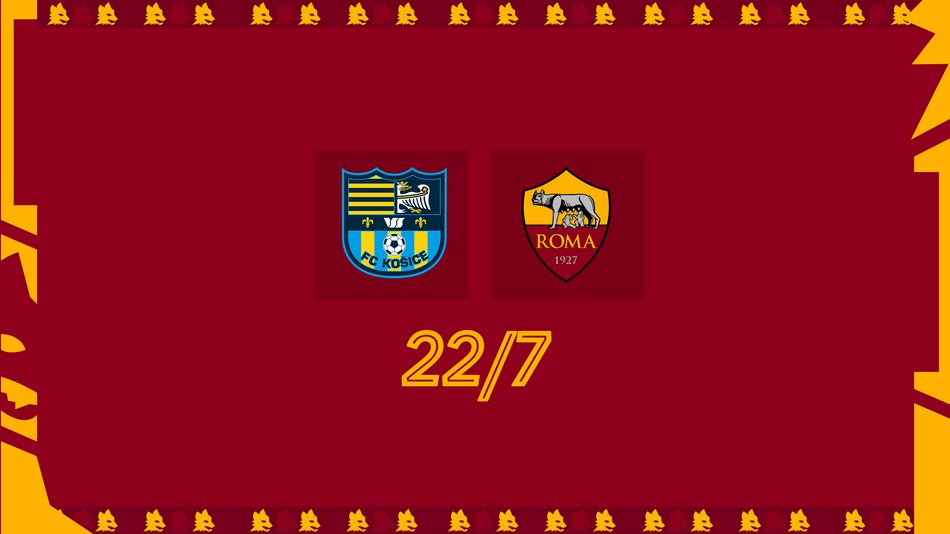 Roma to face Kosice in a friendly test on July 22 - AS Roma