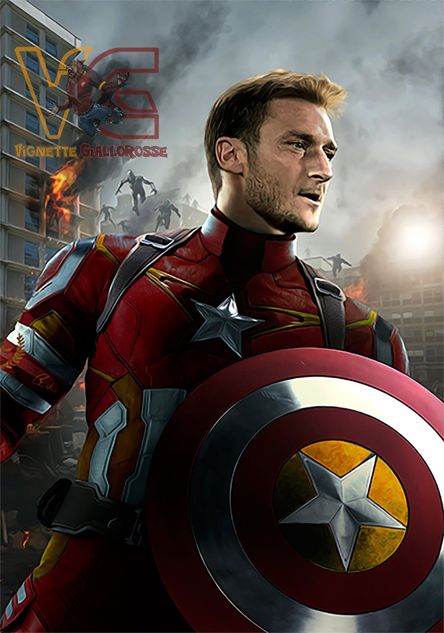 Roma Art: Superheroes by Vignette GialloRosse - AS Roma