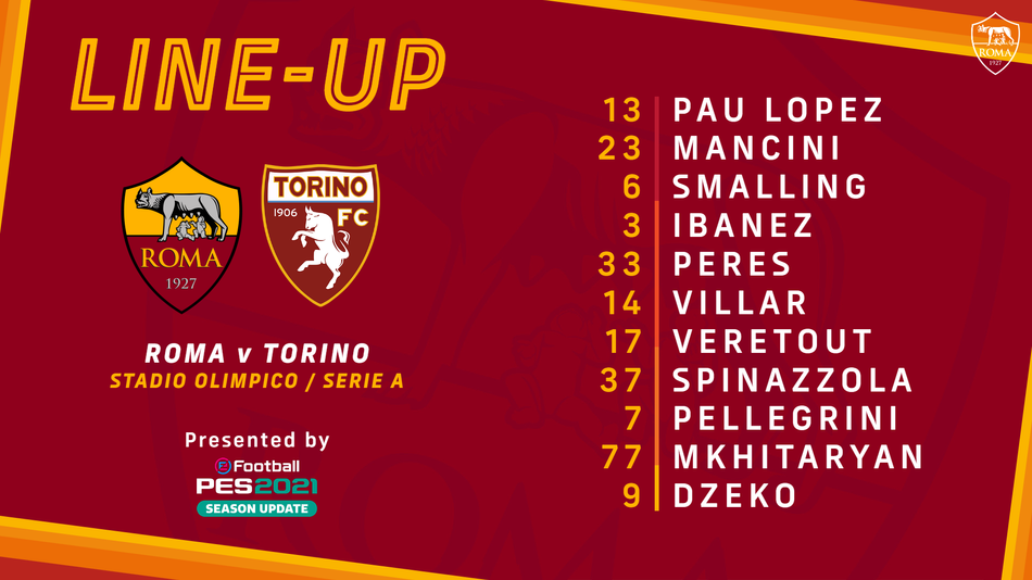 Team news: Smalling returns to starting XI - AS Roma