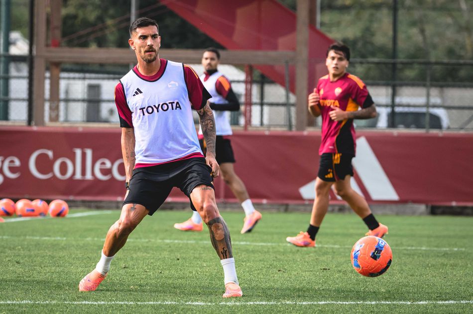 Gallery: Friday's training at Trigoria - AS Roma