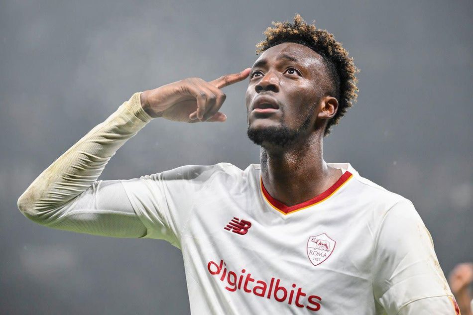 Watch: Abraham's delight at vital equaliser - AS Roma