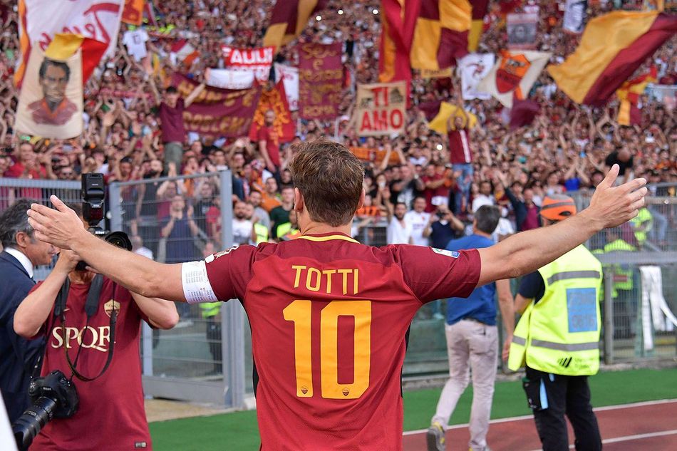 Vote now: Was Totti's farewell the best sporting moment of the year ...