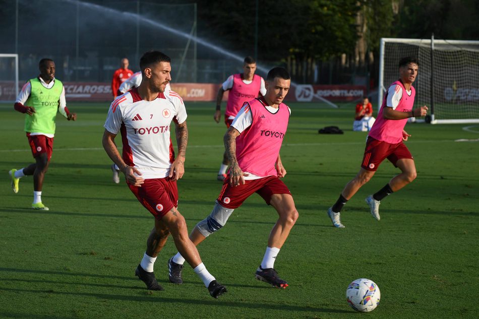 Gallery: First session of the week - AS Roma