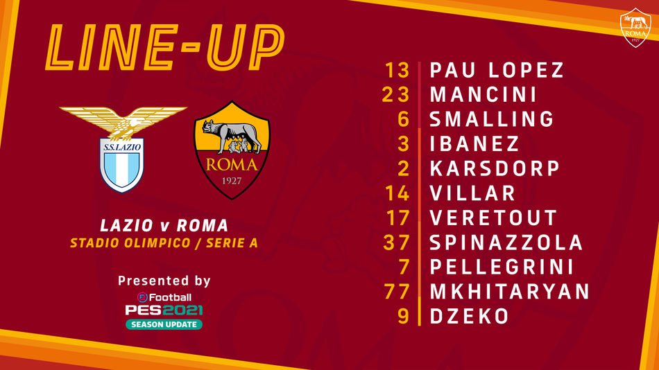 Team news: Fonseca opts for unchanged line-up - AS Roma