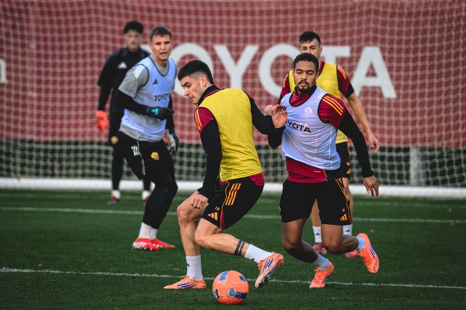 Gallery: the session of Tuesday - AS Roma