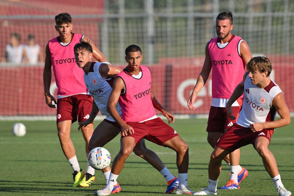 Gallery: First session of the week - AS Roma