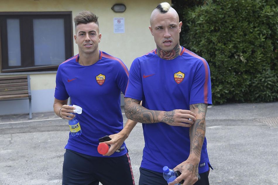 Gallery: International players return to Rome - AS Roma