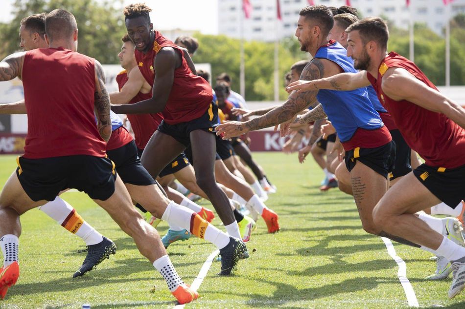 Gallery: Friday morning workout - AS Roma