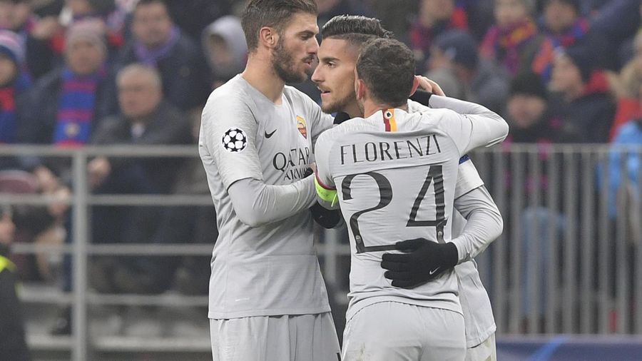 Gallery: Best 20 photos from a 2-1 UCL win in Moscow - AS Roma