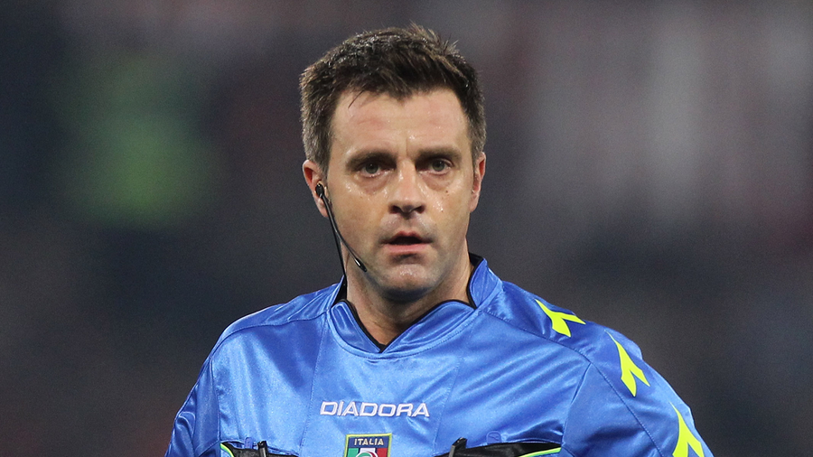 Nicola Rizzoli given Napoli v Roma - AS Roma