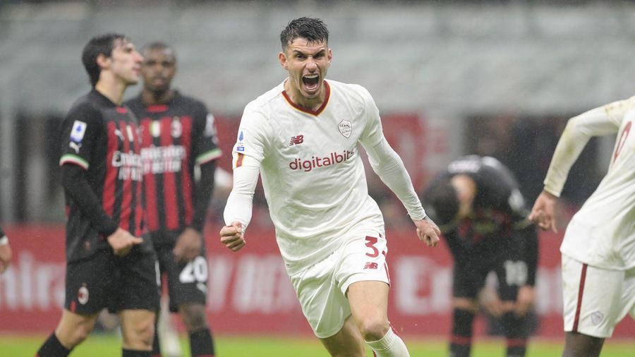 AC Milan 2-2 Roma: Abraham completes dramatic comeback - AS Roma