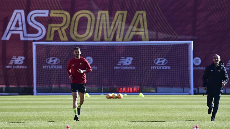 Gallery: Tuesday training - AS Roma