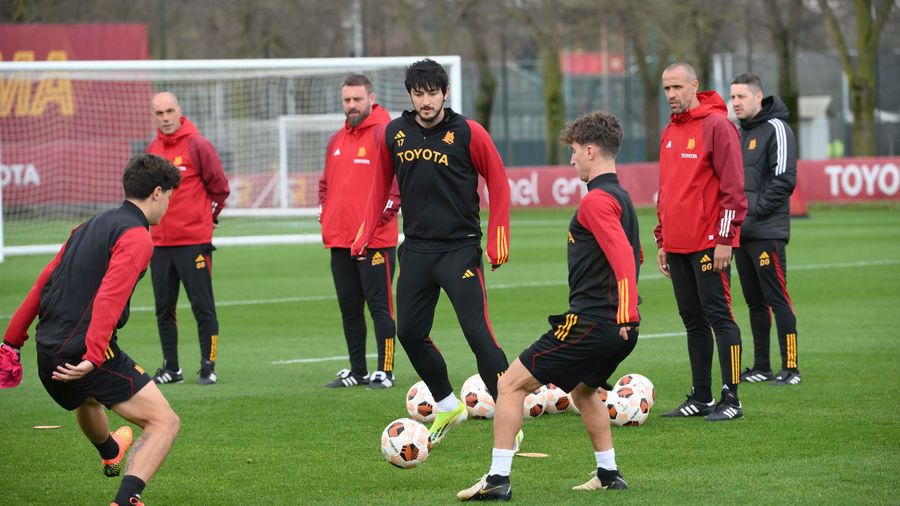 Gallery: Monday afternoon training at Trigoria - AS Roma
