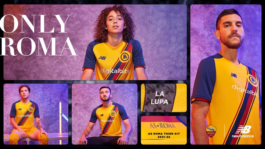 Presenting our 2021-22 New Balance Third Kit! - AS Roma