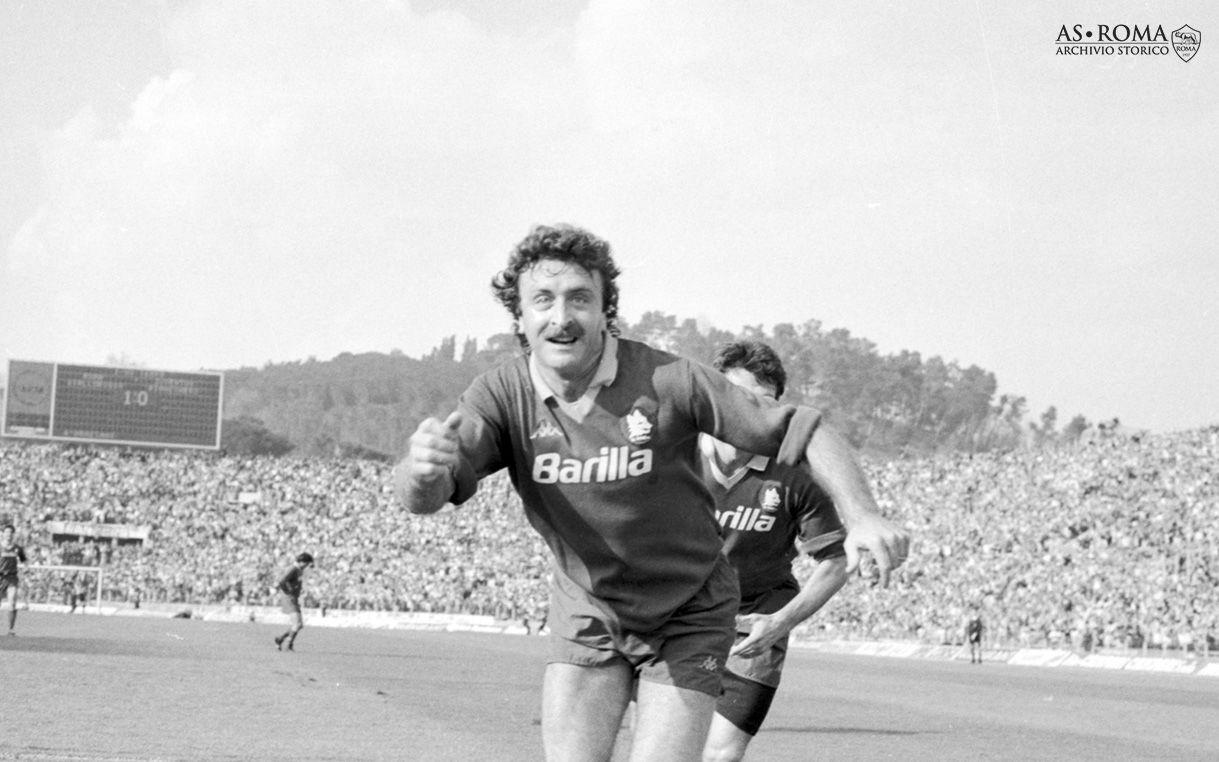 Gallery: Nine memorable photos of Roma No. 9 Roberto Pruzzo - AS Roma